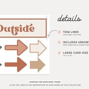 Voice Level Chart Classroom Printable Display, Editable in Canva, Boho ...