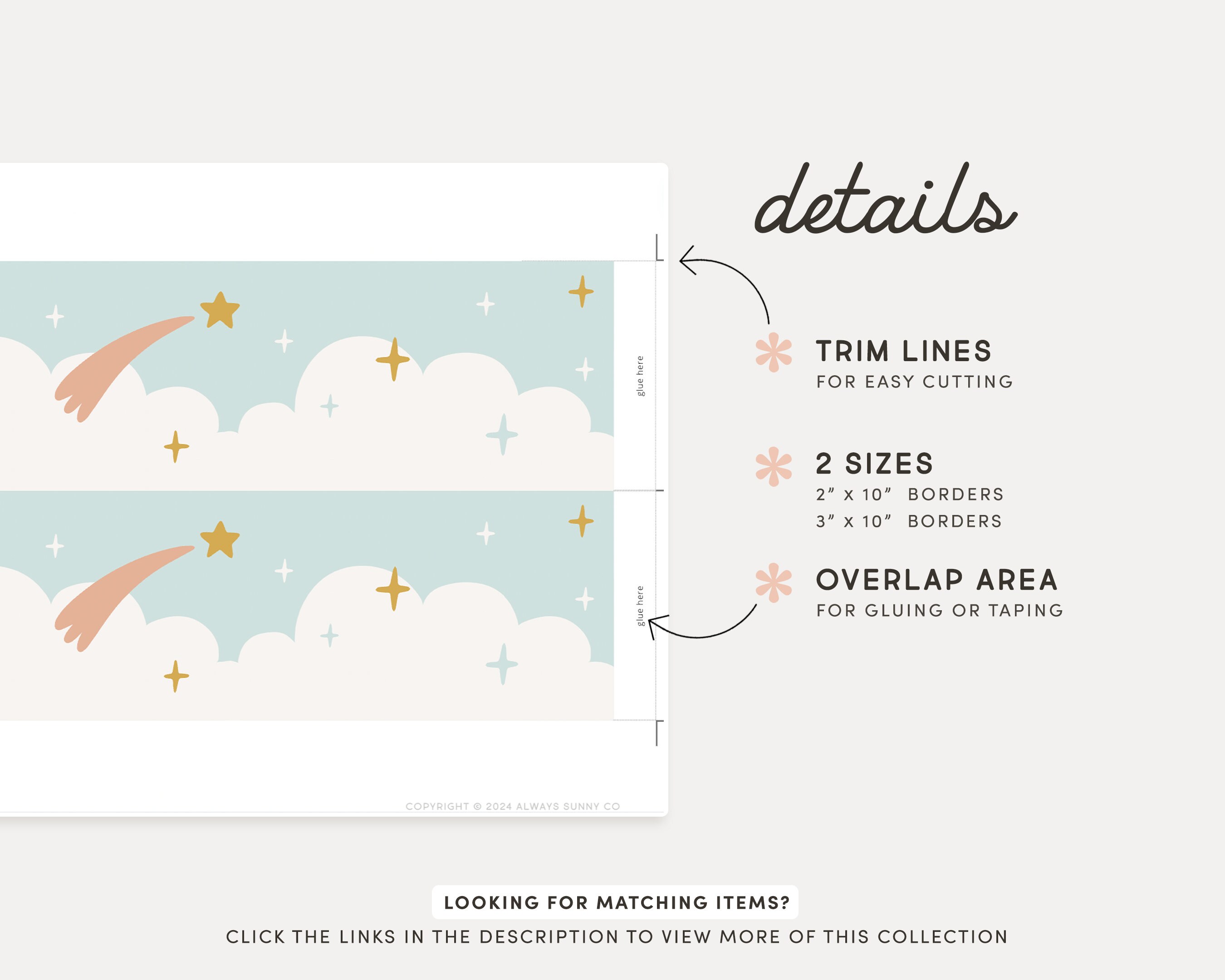 Classroom Bulletin Board Borders, Editable Canva Templates, Pastel ...
