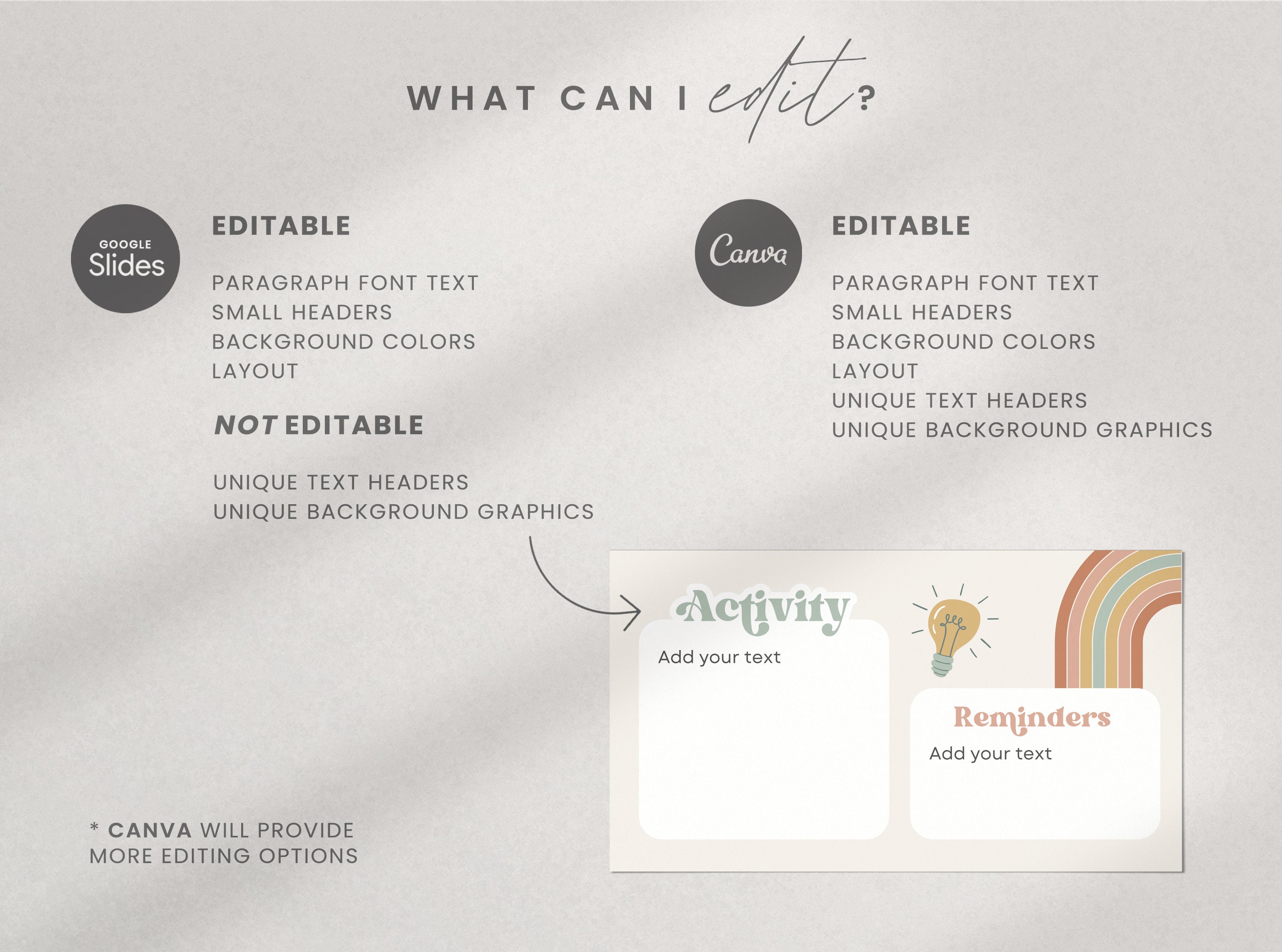 Boho Classroom Google Slides and Canva Editable Presentation Templates ...