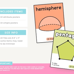 Editable Shape Posters for Classroom | Kinder Brights Shapes With ...