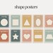Classroom Shapes and Colors Printable Display, Editable in Canva ...