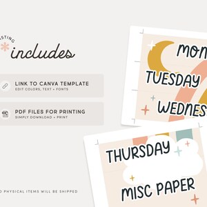 Classroom Rolling Trolley Cart Labels, Editable Teacher Drawer Filing ...