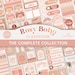 Editable Classroom Rosy Boho Complete Collection Printable Bundle ...