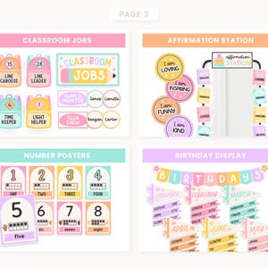 Editable Classroom Smart Pastels Complete Collection Printable Bundle ...