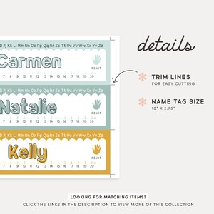 Student Desk Name Labels, Editable Classroom Printables, Student Name ...