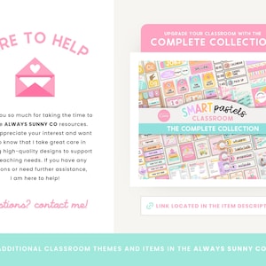 Classroom Flip Calendar Display, Bright Pastel Classroom Decor ...