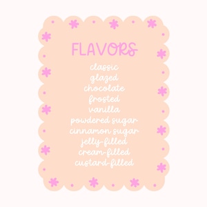 Donut Sprinkles Script Font | Cute Handwritten Style for Invitations ...