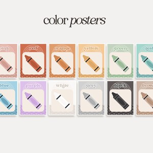 Classroom Shapes and Colors Printable Display, Editable in Canva ...