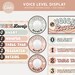 Voice Level Chart Classroom Printable Display, Editable in Canva ...
