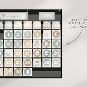 Classroom Calendar Display and Weather Station, Editable Printable ...