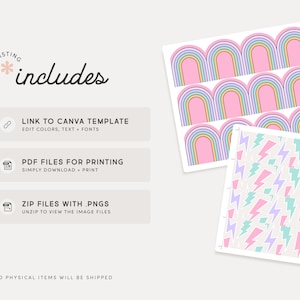Classroom Bulletin Board Borders, Editable Canva Templates, Pastel ...