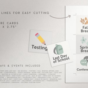 Classroom Calendar Display and Weather Station, Editable Printable ...