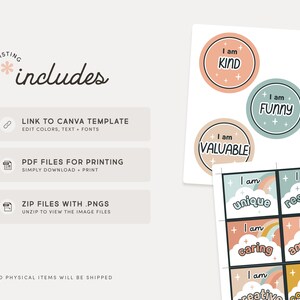 Classroom Affirmation Station Display, Pastel Rainbow Classroom Decor ...