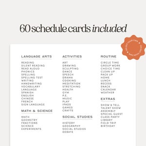 Classroom Schedule, Editable Classroom Printables, School Timetable ...