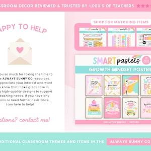 Editable Classroom Smart Pastels Complete Collection Printable Bundle ...