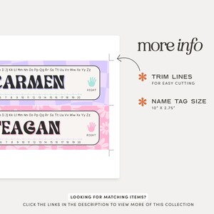 Student Desk Name Labels, Editable Classroom Printables, Student Name ...