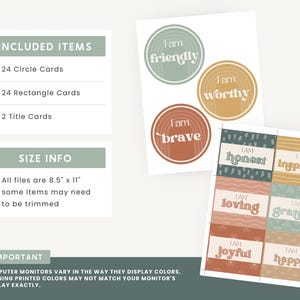 Classroom Affirmation Station Display, Modern Boho Classroom Decor ...