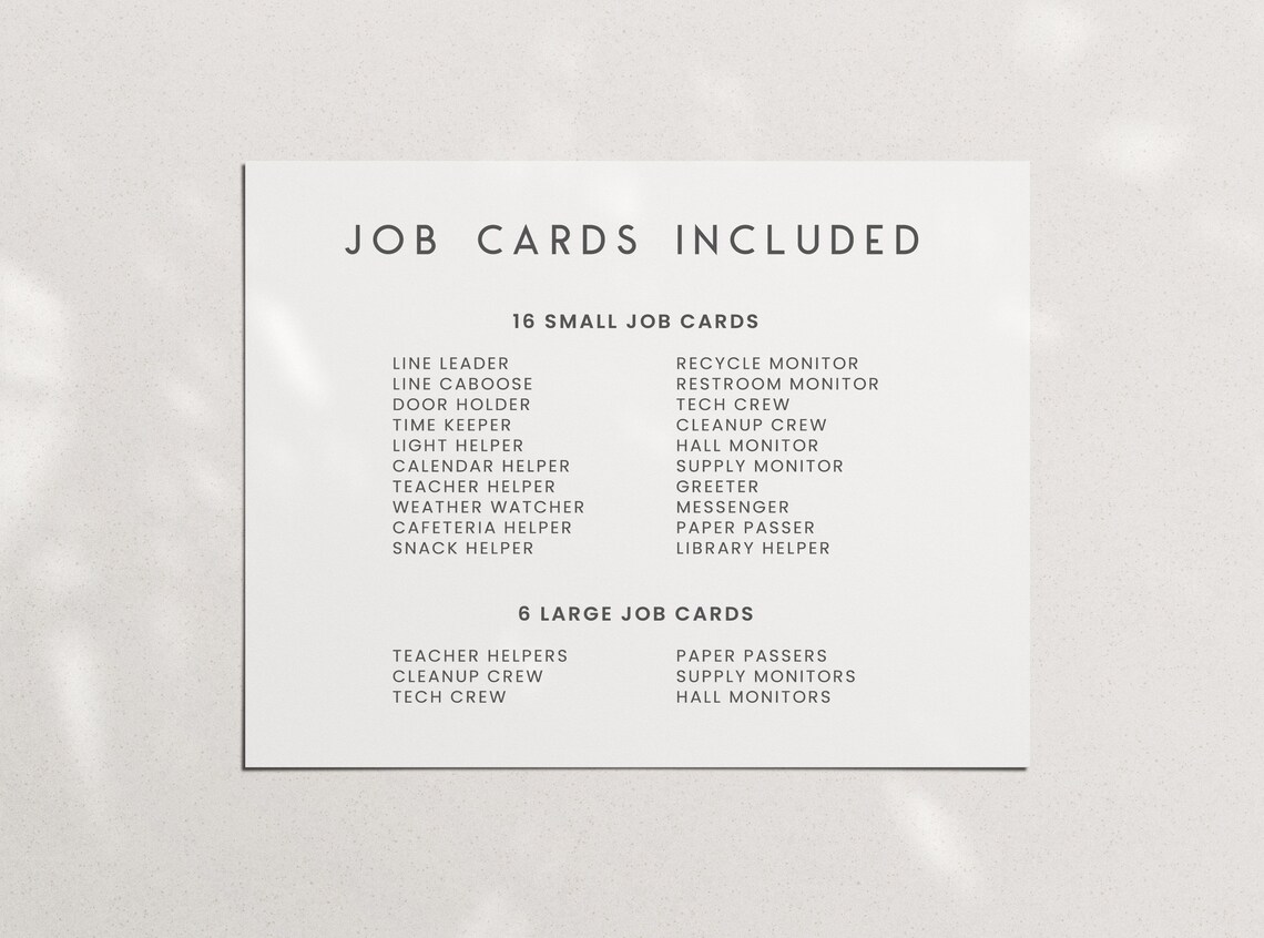 Editable Classroom Job Display Groovy Retro Cute Classroom - Etsy