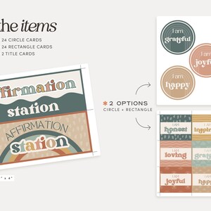 Classroom Affirmation Station Display, Modern Boho Classroom Decor ...