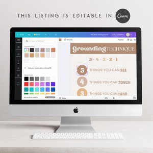 Calming Corner Editable Classroom Printables Calm Down - Etsy