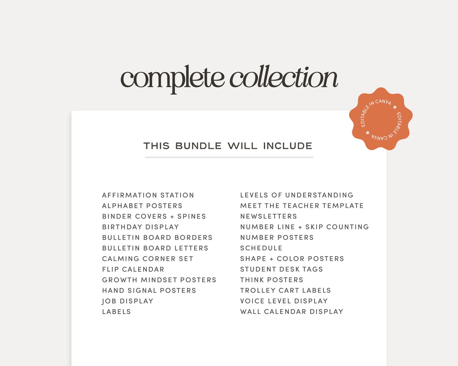 Editable Classroom Groovy Pastel Complete Collection Printable Bundle ...