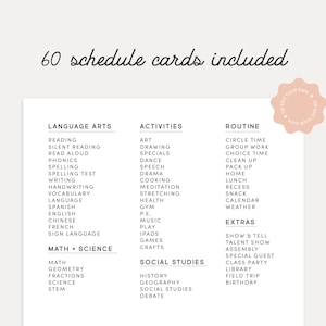 Classroom Schedule, Editable Pastel Canva Template, Soft Clouds Cute ...