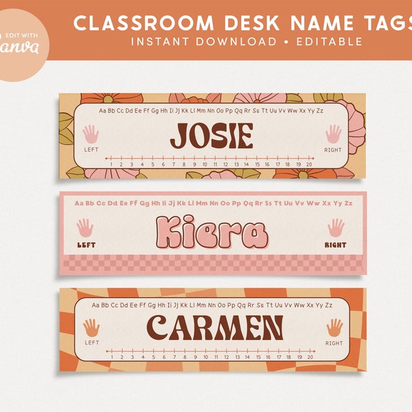Canva Desk Template - Etsy