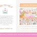 Classroom Birthday Printable Display, Editable in Canva, Bright Desert ...