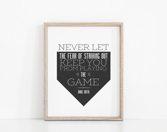 Never Let the Fear | Etsy