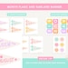 Classroom Birthday Printable Display, Editable in Canva, Bright Pastel ...