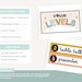 Voice Level Chart Classroom Printable Display, Editable in Canva, Cute ...