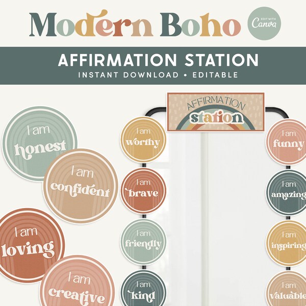 Boho Classroom Decor - Etsy