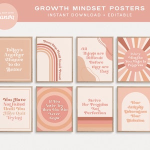 Editable Classroom Management Printable Bundle, Neutral Boho Canva ...