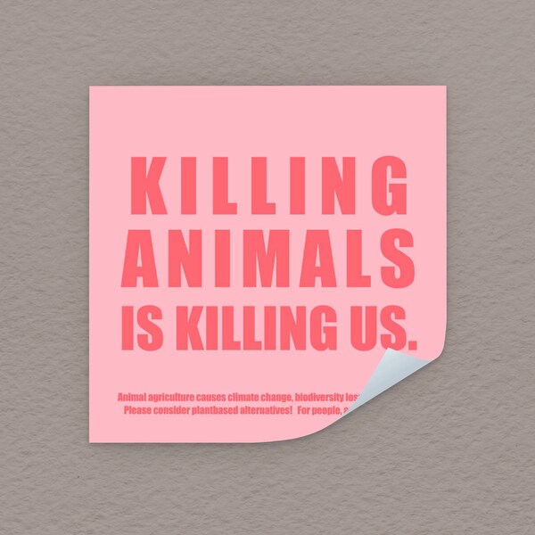 Vegan Sticker - Etsy