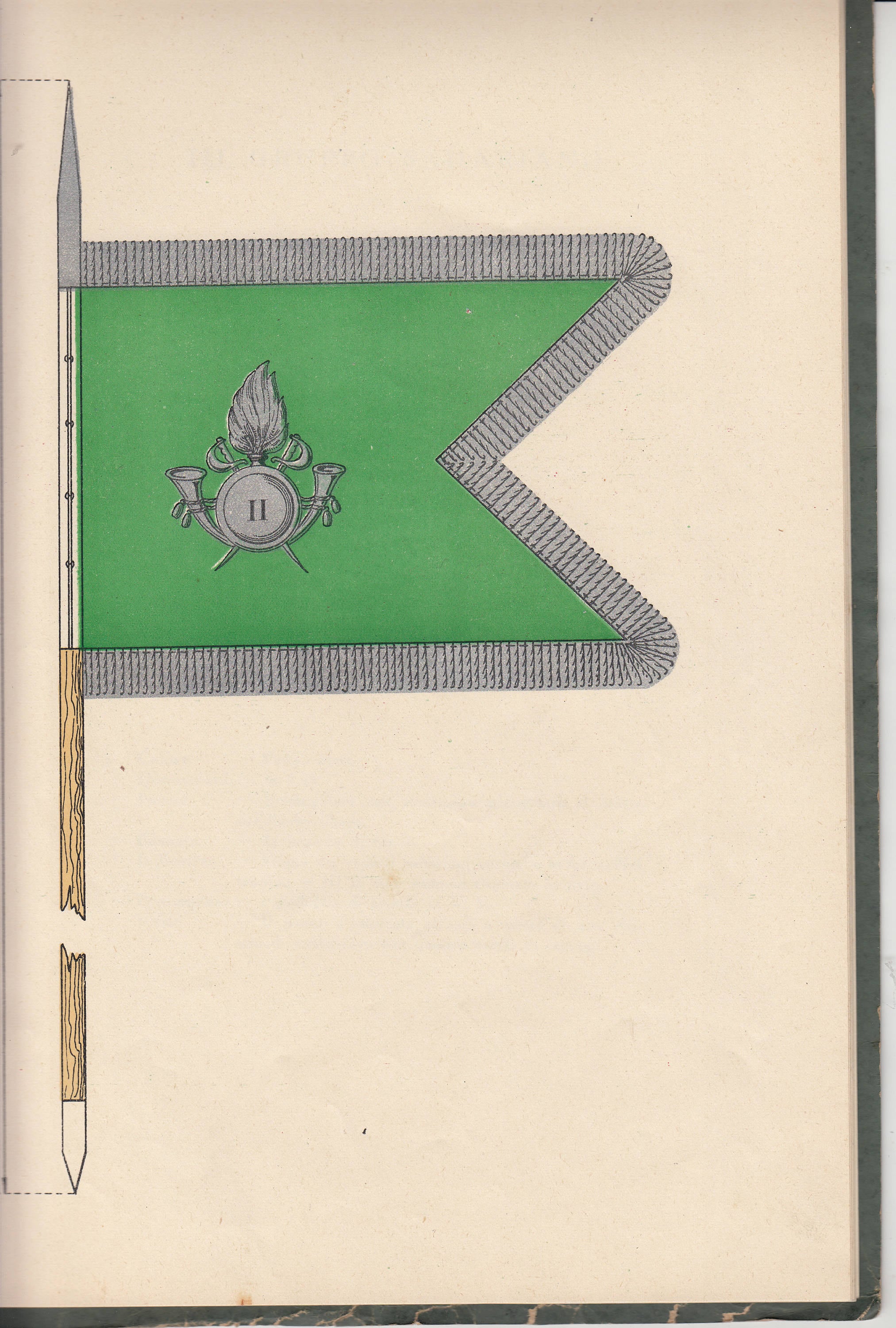 Album flags of the Italian Colonial Troops of Tripolitania, 1933 ...