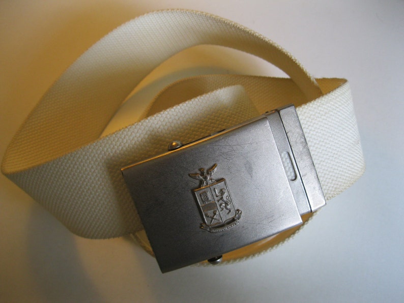 Italian Police Web Belt 1980s - Etsy
