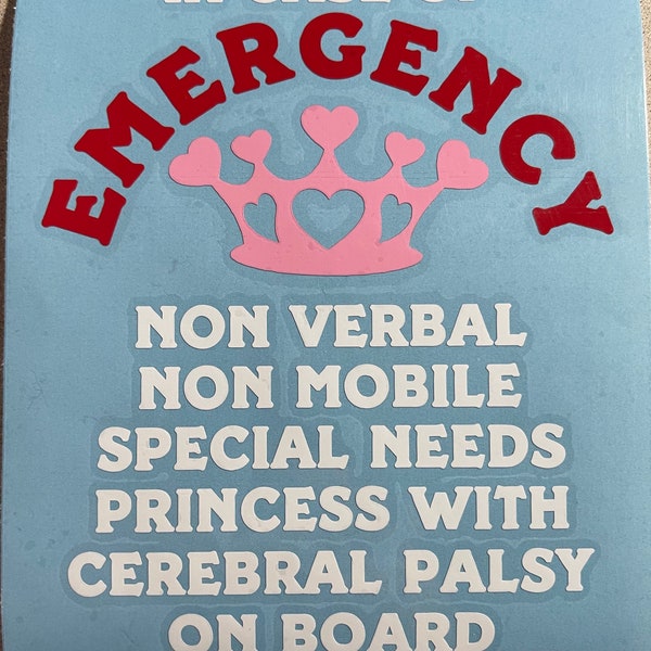 Special Needs Decals - Etsy