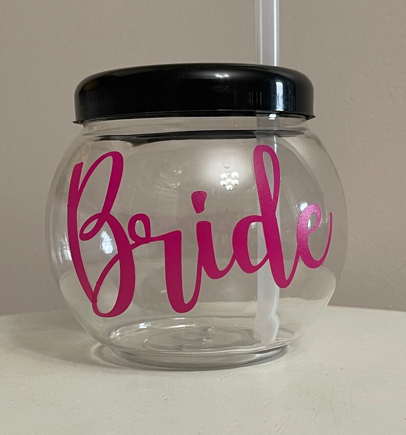 Unique and Fun, 20 Oz Fishbowl Cups Drinkware, Personalize, Customize ...