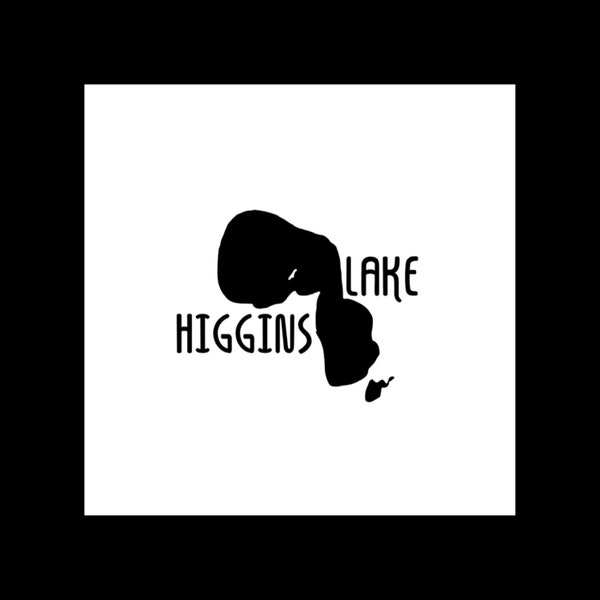 Higgins Lake Svg - Etsy