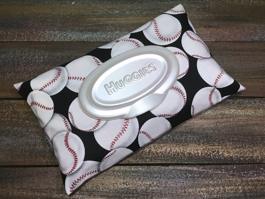 Baseball Wipe Case / Travel Wipes Case / Wipes Case Cover / Wipes ...