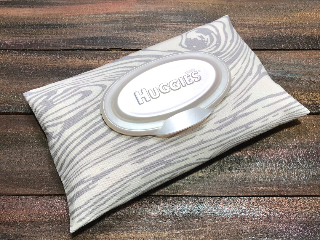 Wood Grain Print Wipe Case / Travel Wipes Case / Wipes Cover / Wipes ...