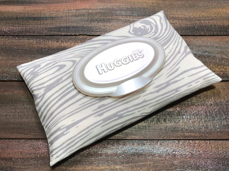 Wood Grain Print Wipe Case / Travel Wipes Case / Wipes Cover / - Etsy