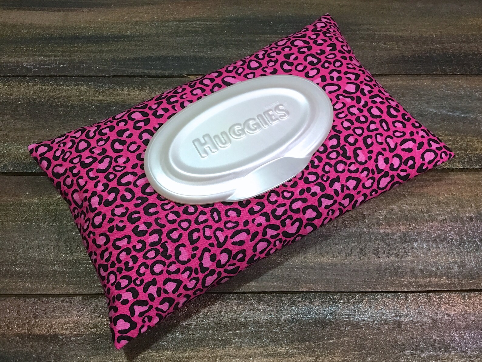 Pink Leopard Print Wipe Case / Travel Wipes Case / Wipes Case | Etsy