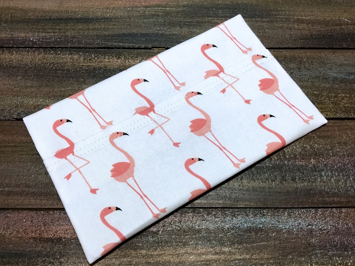 Pink Flamingo Print Wipe Case / Travel Wipes Case / Wipes Case - Etsy