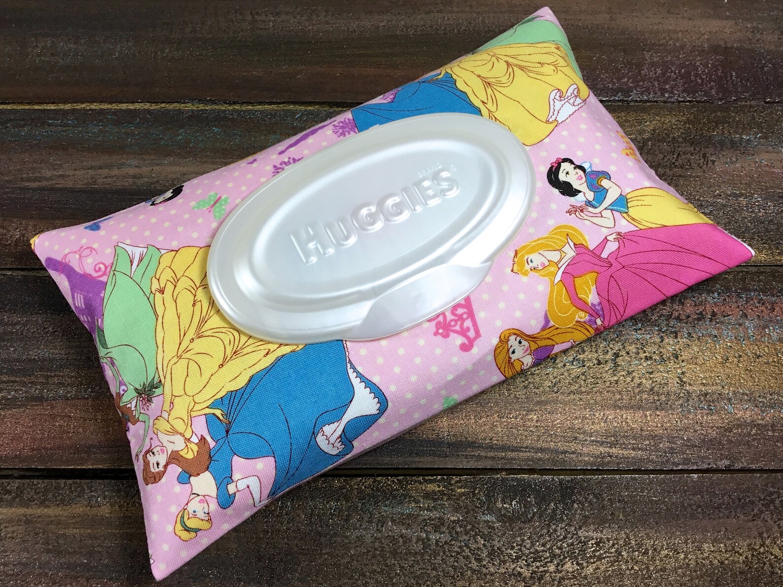 Pink Disney Princesses Print Wipe Case / Travel Wipes Case / | Etsy