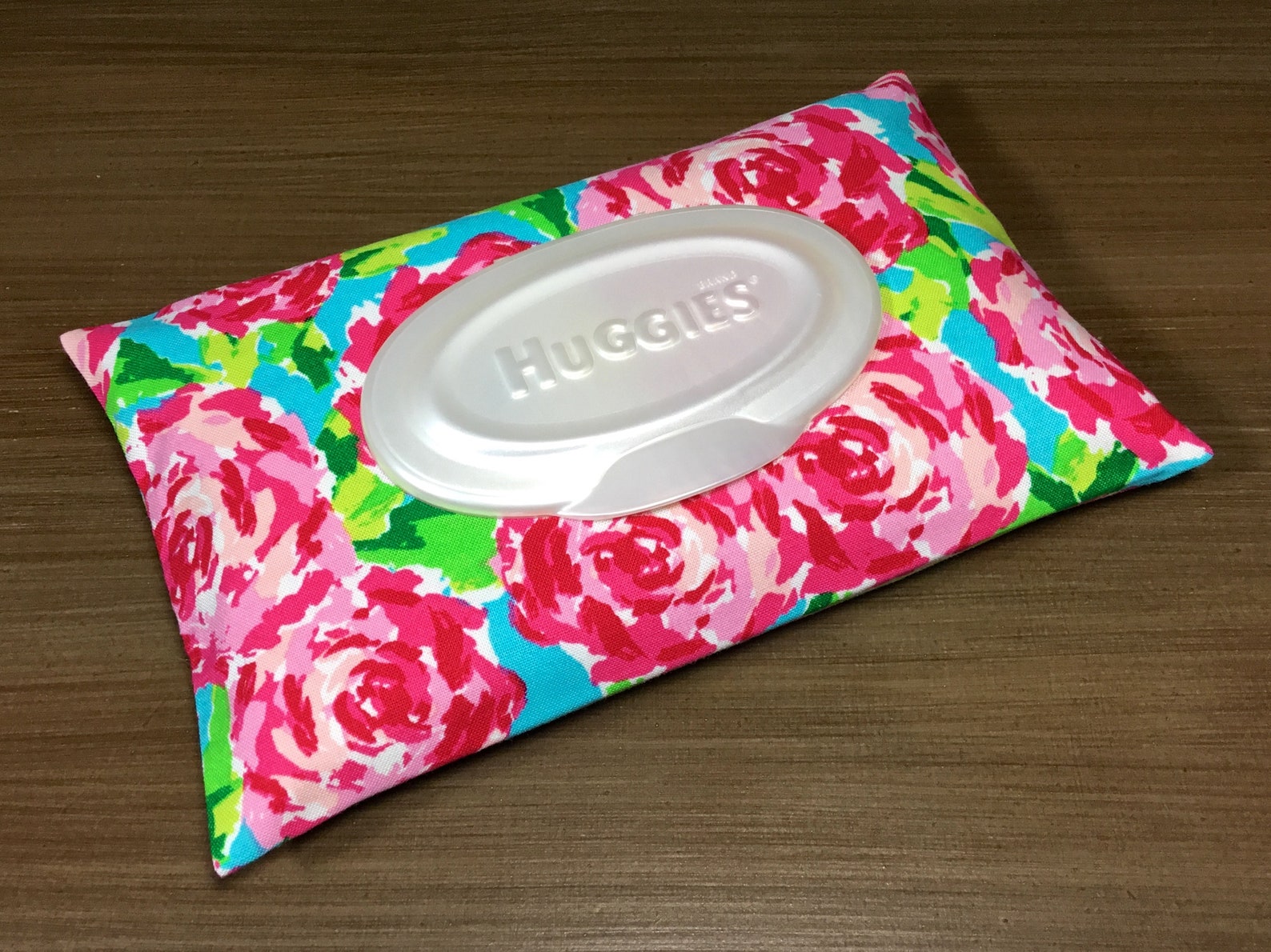 Packed Pink Roses Wipe Case Wipes Case Wipes Holder Wipes | Etsy