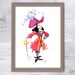 Peter Pan Watercolor Print Set of 4 Disney Wall Decor Disney Peter Pan ...