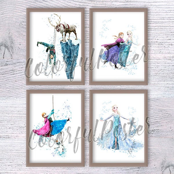 Frozen Poster - Etsy
