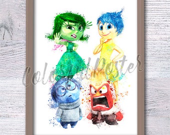 Inside Out Wall Art | Etsy