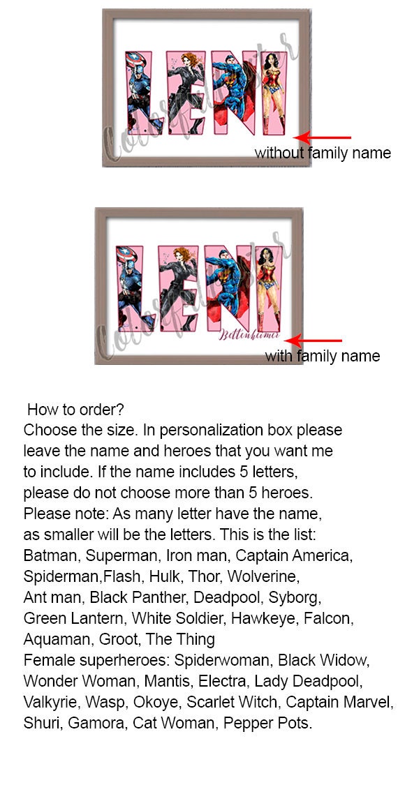 Girl Superhero Names List